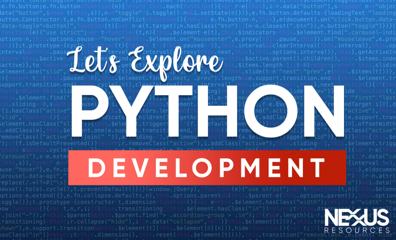 Python Development | Nexxus by Sonatafy | Work With US Companies